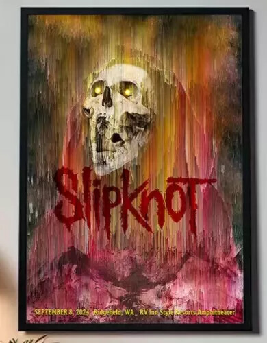 Slipknot Sep 8 Rv Inn Style Resorts Amphitheater Ridgefield, Wa Tour ...