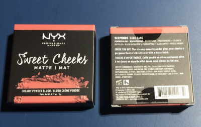 2pk NYX Professional Makeup Sweet Cheeks , Blush Bang Bang SEALED | eBay