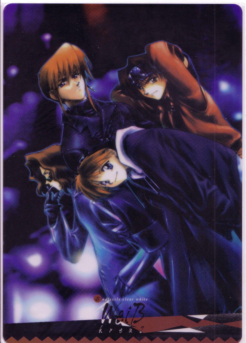 Weiss Kreuz Manga Shitajiki Pencil Board Knight Hunters Weiß Movic ...