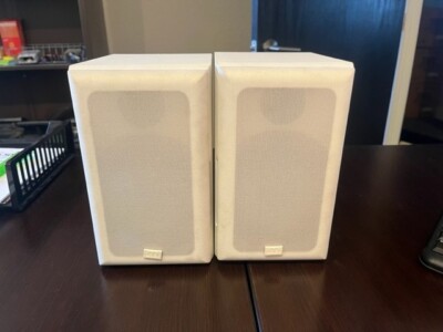 Monitor Audio Baby Boomer Home 2 Way Bookshelf Speakers. White. Good ...