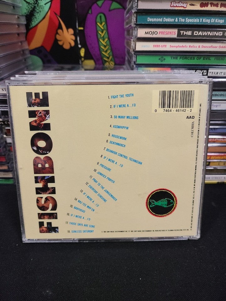 Fishbone The Reality of My Surroundings CD 1991 album rock band | eBay