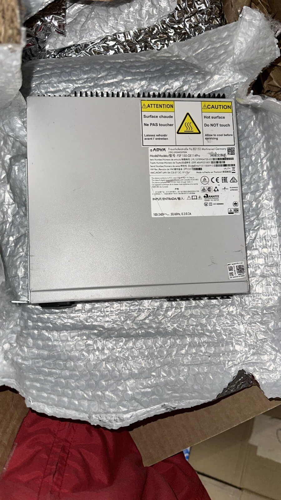 Adva FSP 150-GE114Pro | eBay