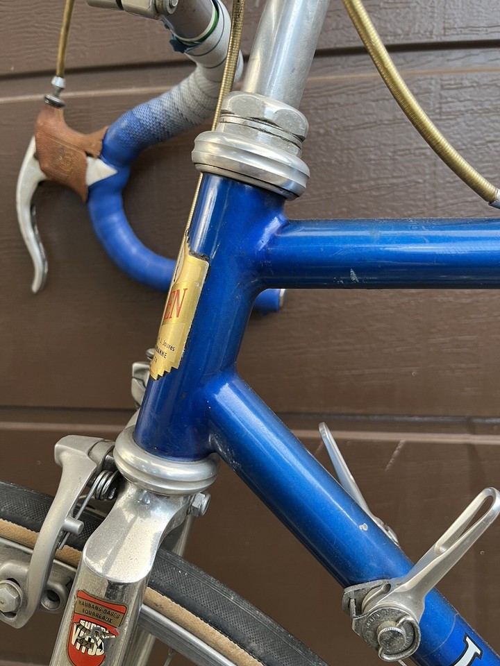 Lucien 1970s Racing Bike / Jacques Busset Mavic Supervitus CLB TA Huret ...