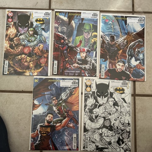DC Batman Faze Clan Comic Books 1A, 1B, 1D, 1E, 1F NM | eBay