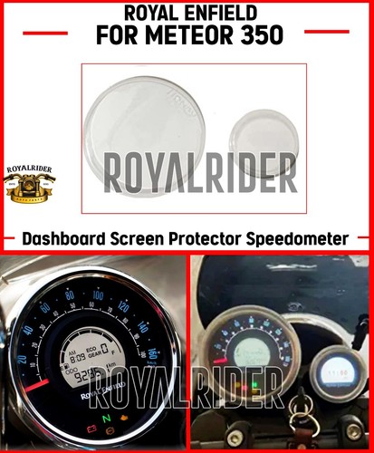 Royal Enfield Meteor 350 "DASHBOARD SCREEN PROTECTOR SPEEDOMETER ...