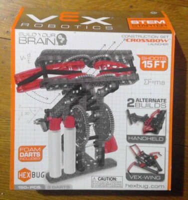 VEX Robotics STEM Starter Construction Set- Crossbow Launcher; box has ...