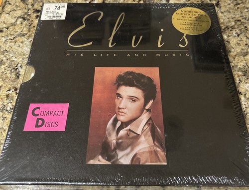 Elvis Presley His Life And Music 4 CD LIMITED EDITION BOX SET & BOOK ...