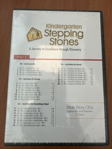Kindergarten Stepping Stones : Bible Stories CD by KH Pathways (2014 ...