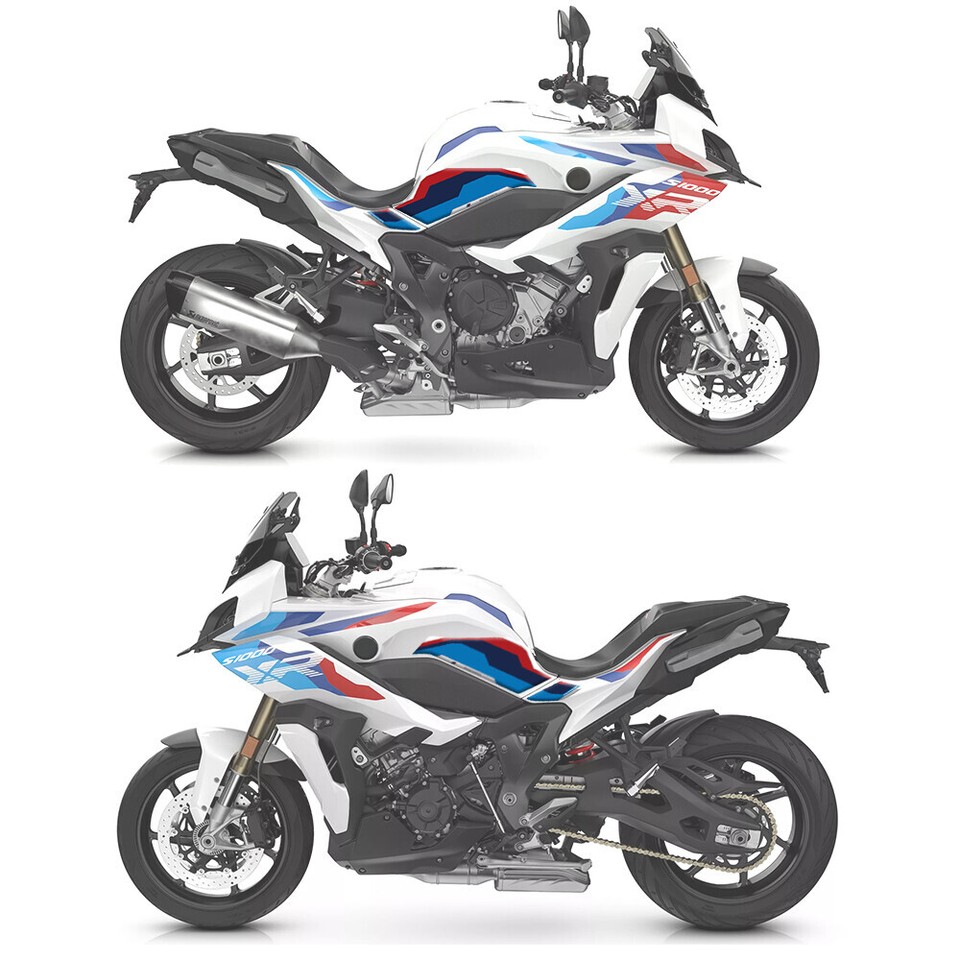 3D Gel Side Fuel Tank Gip Decal Sticker Protector Pad For BMW S1000XR ...