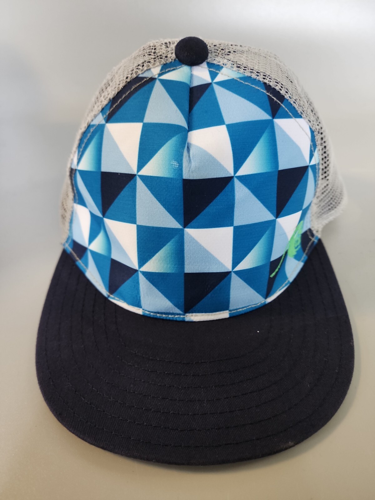 Crazy 8 Blue Triangles Mesh Trucker Hat Cap Small (4-6) Snapback | eBay