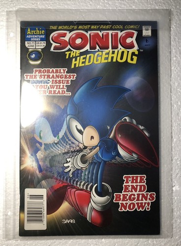 Archie Comics Sonic The Hedgehog #71 June 1999 | eBay
