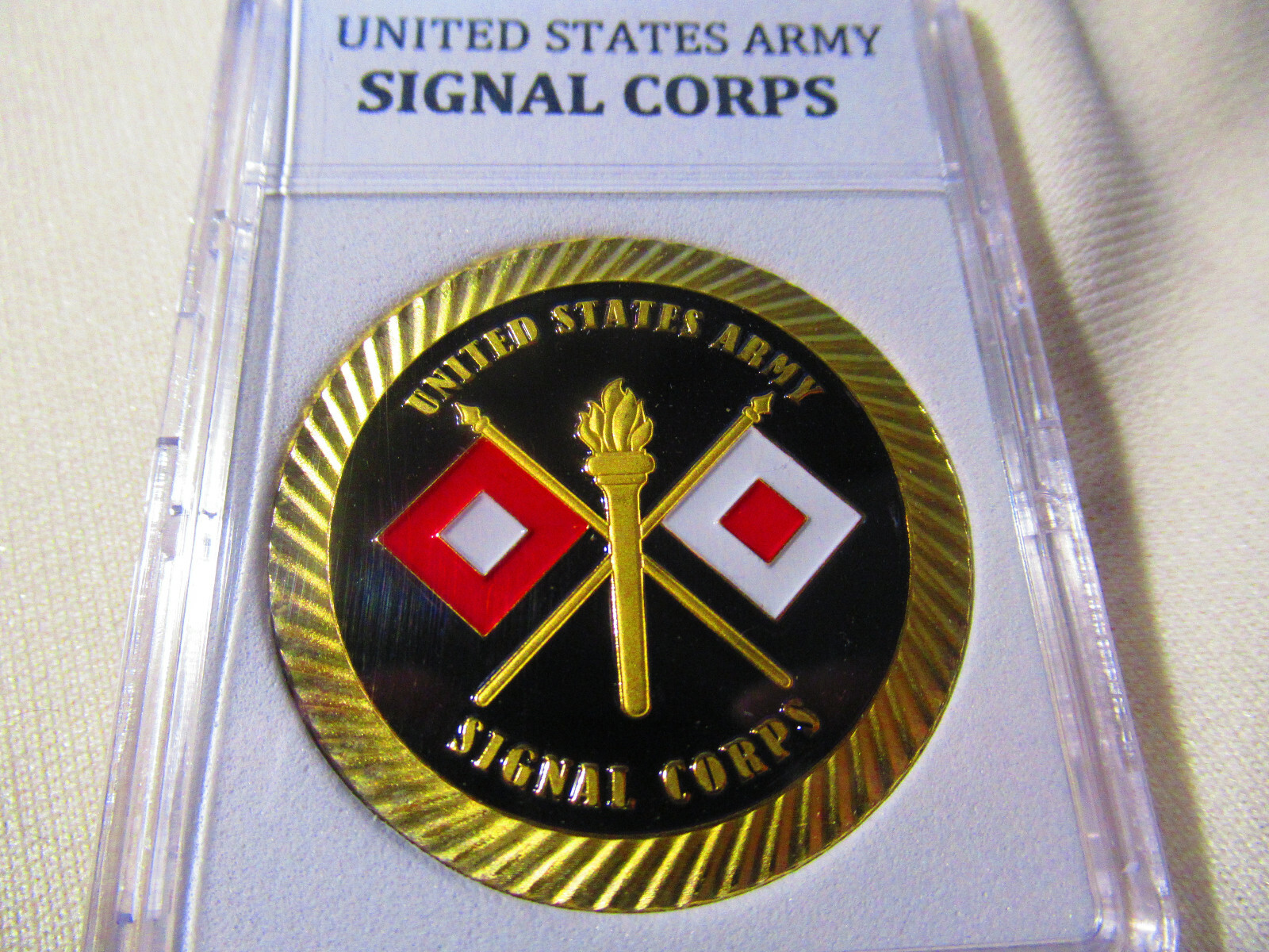 US ARMY SIGNAL CORPS Challenge Coin | eBay
