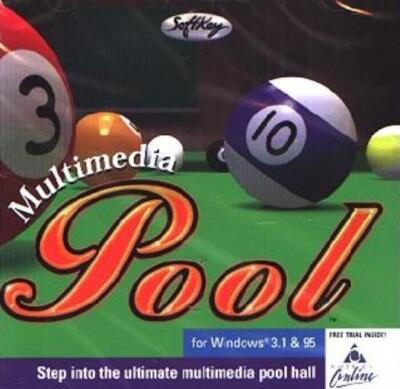 Multimedia Pool PC CD straight eight nine ball realistic sports billiards game! | eBay