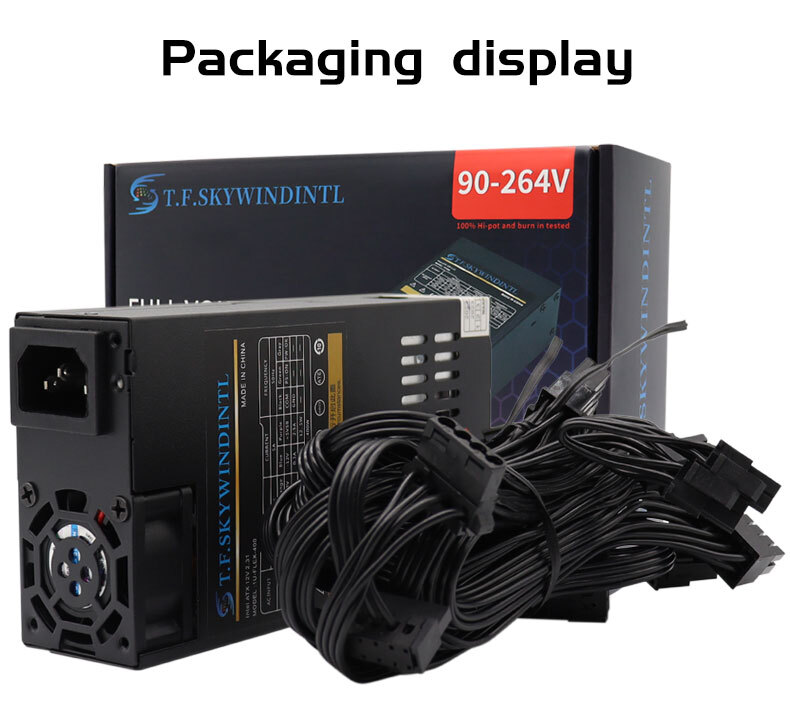 400W Watt PC ATX Power Supply Flex PSU Small 1U Computer Modular For ...