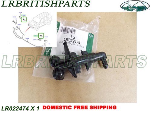 LAND ROVER HEADLAMP WASHER JET LR2 2011-2012 LH LEFT SIDE OEM NEW ...