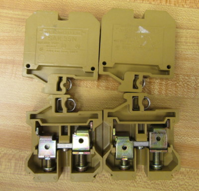 Weidmuller SAK 35N Terminal Block SAK35N (Pack of 4) | eBay
