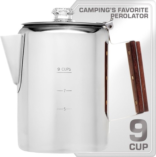 Bozeman Percolator Coffee Pot — Camping Coffee Pot, Coffee Percolator ...