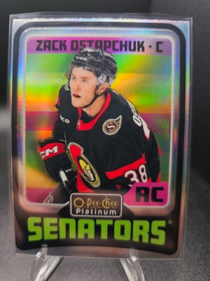 2024-25 O-Pee-Chee OPC Platinum Zack Ostapchuk RC Retro Rainbow SP #R85 ...