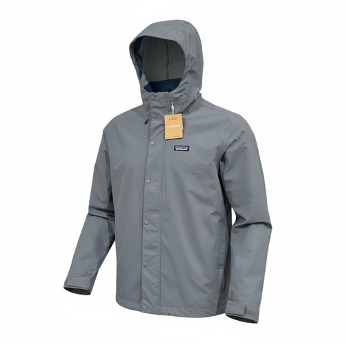 Patagonia Men’s Jackson Glacier Rain Jacket Utility Blue Small NWT $249 ...