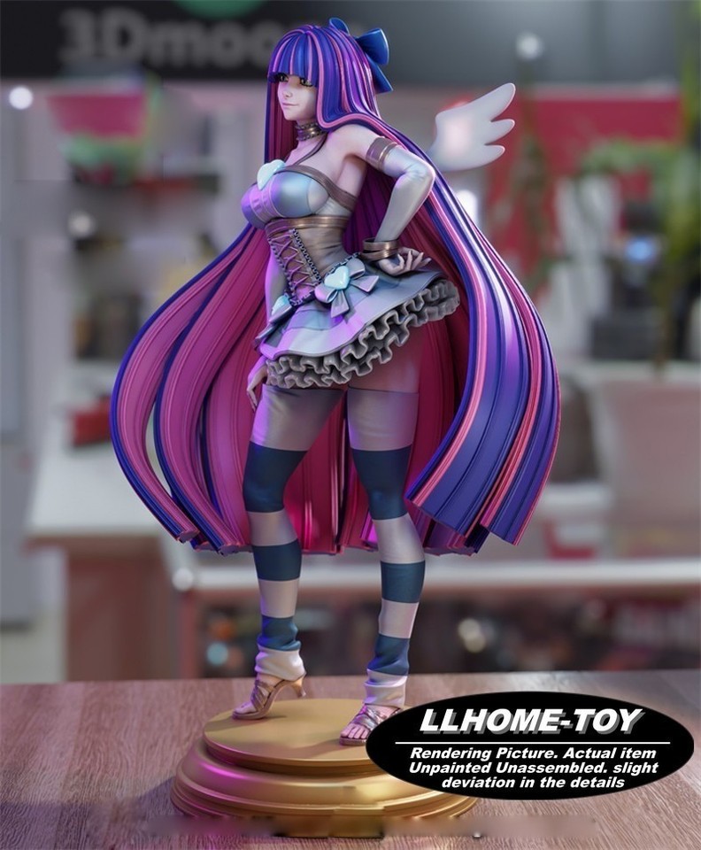 1/6 Stocking girl 3D Print Model Kit Unpainted Unassembled GK statue ...