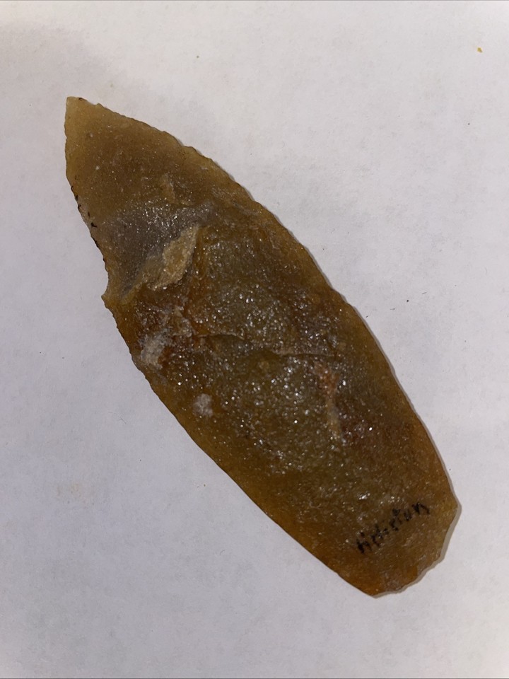 3 5/8 Inch Hixton Paleo Lance Arrowhead Ex Walters Wisconsin | eBay