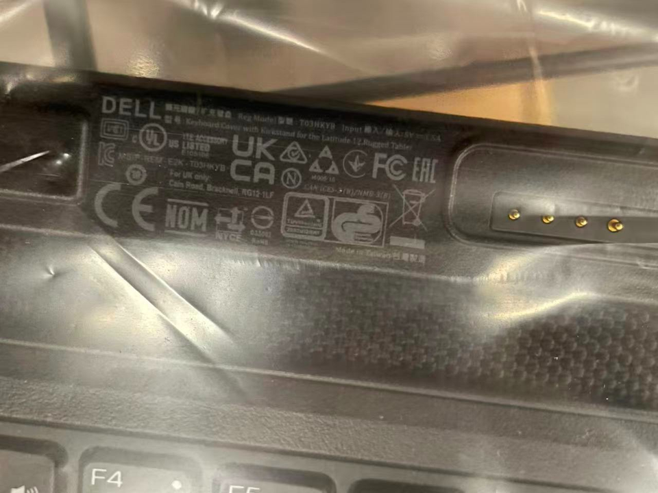 Dell G17CY Modular Keyboard Dock for Dell Rugged 7202 7212 7220 Rugged ...