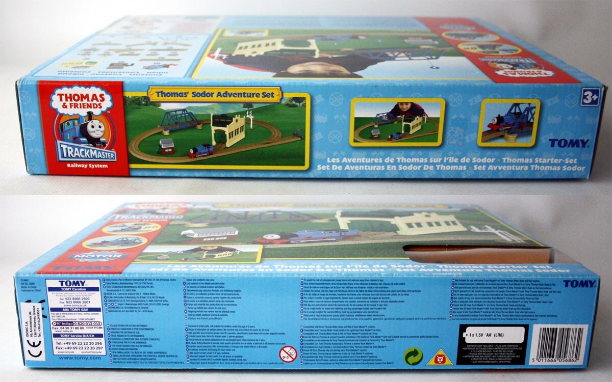 THOMAS & FRIENDS TRACKMASTER THOMAS' SODOR ADVENTURE PLAYSET TOMY HIT ...