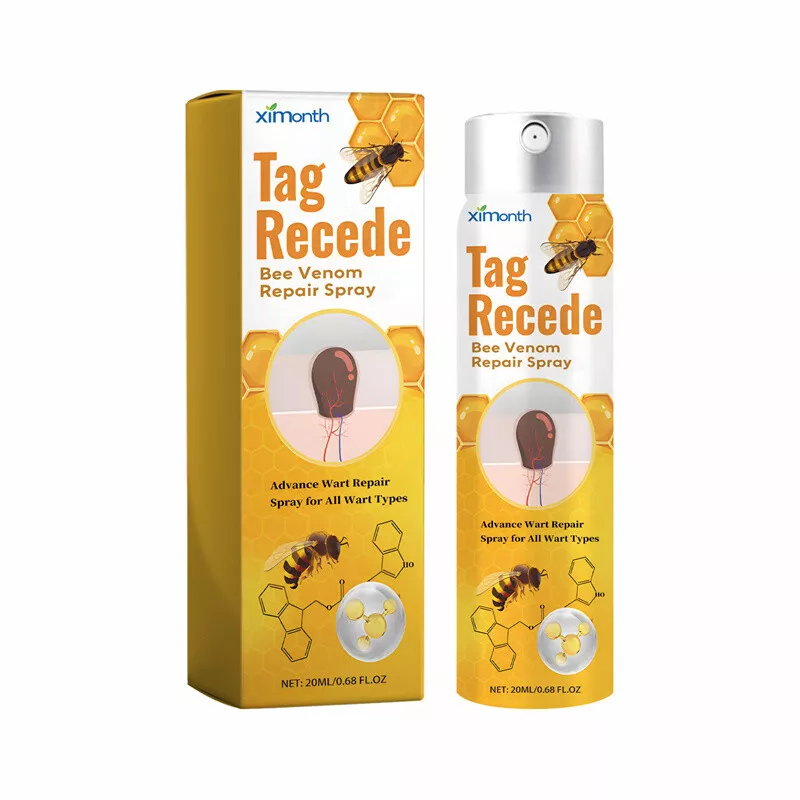 2× Tag Recede Bee Venom Treatment Spray Tag Recede for All Skin Bee ...