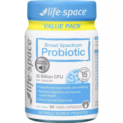 Life Space Broad Spectrum Probiotic 90 Capsules LifeSpace for Adult | eBay