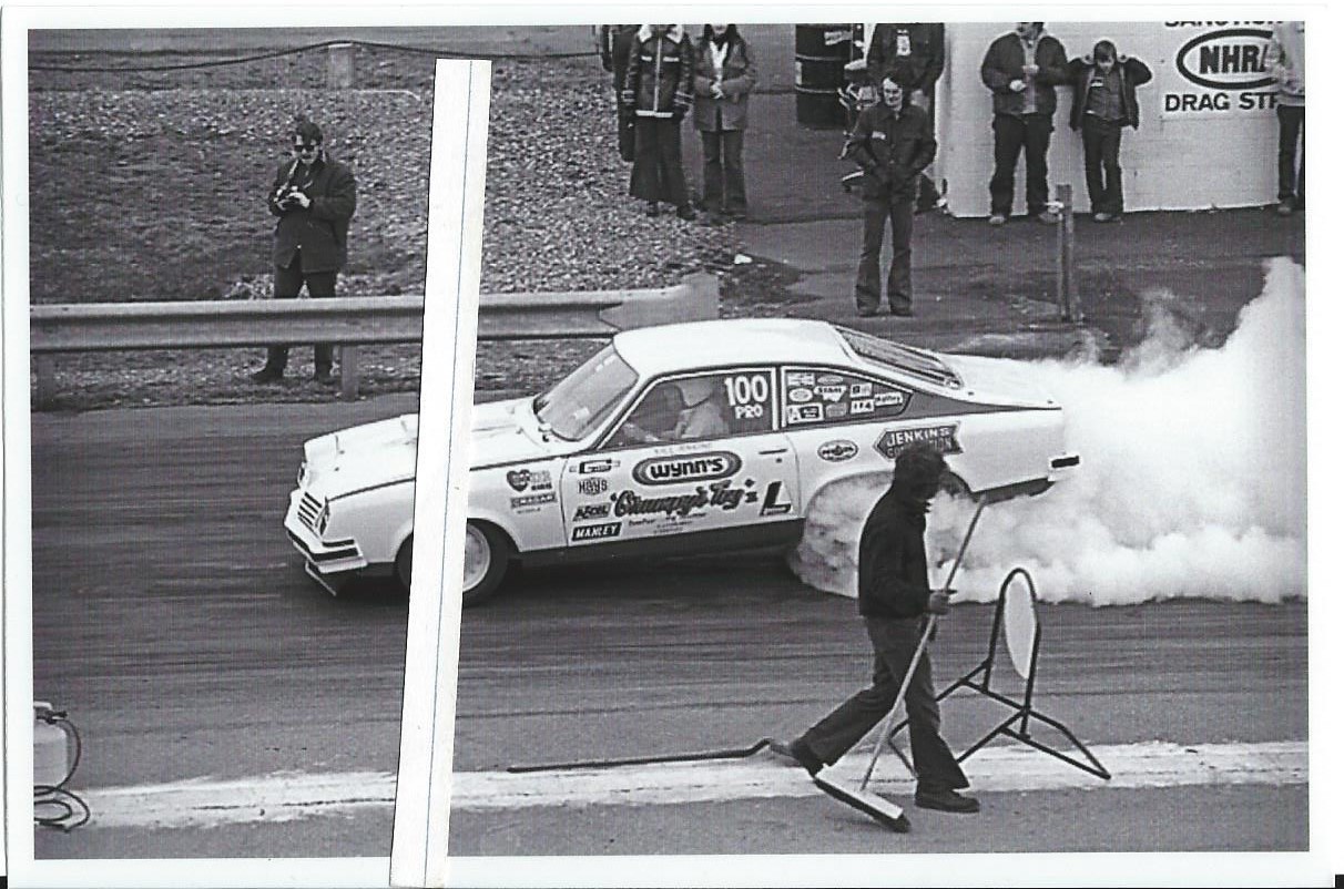 1970s NHRA Drag Racing-Bill Jenkins'-1974 Pro Stock Chevy Vega-"Grumpy ...