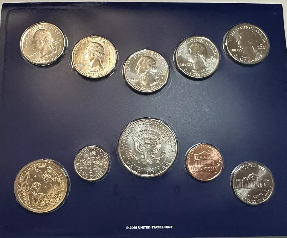 2019 US Mint Uncirculated Coin Set - P & D - 20-Coin Set | eBay