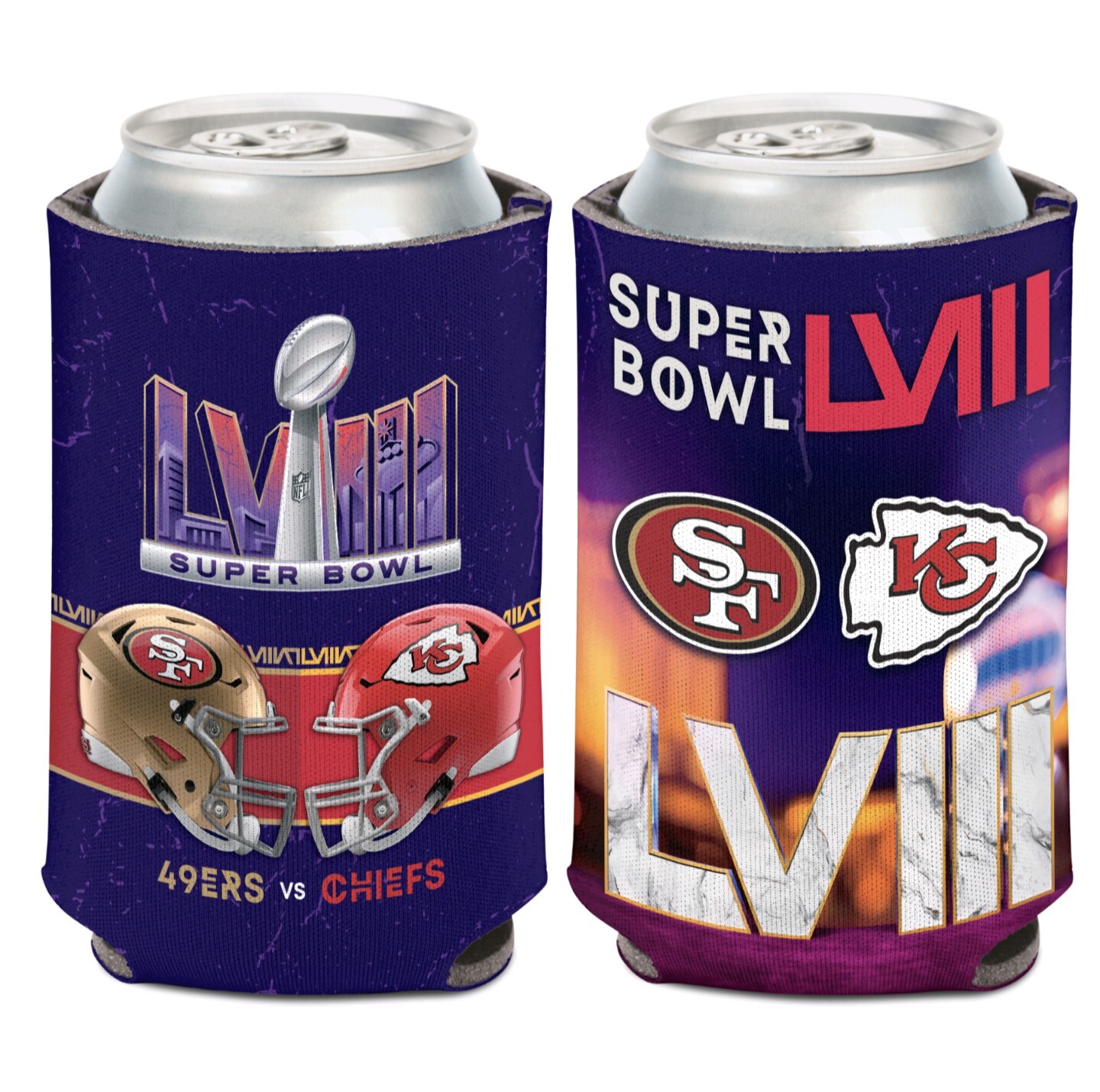 KANSAS CITY CHIEFS VS. SAN FRANCISCO 49ERS DUELING SUPER BOWL CAN ...