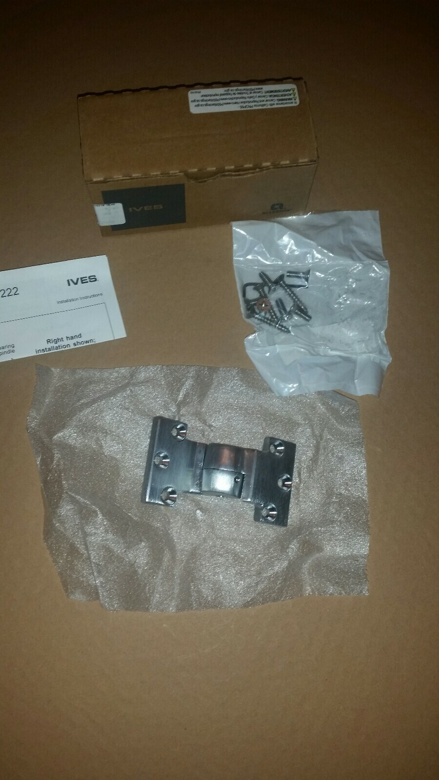 ives RH Intermediate Pivot 7212-7212v-7222 US26D Stainless Steel Chrome ...