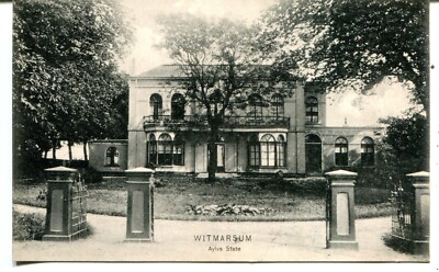 Netherlands Witmarsum Aylva State old B. Bergman Tobacco Shop published ...