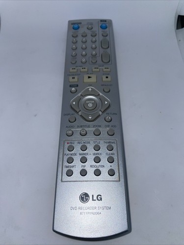 Remote Control - LG DVD recorder system 6711R1N206A | eBay