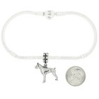 Sterling Silver 3D Boxer Dog Dangle Bead Charm | eBay