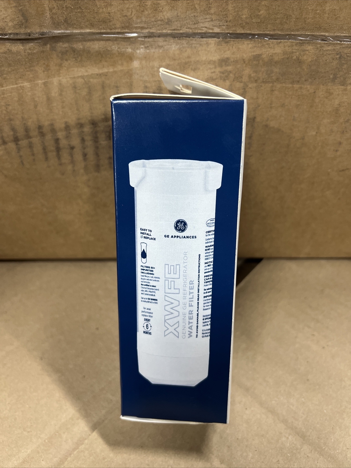GE XWFE Refrigerator Water Filter - White for sale online | eBay