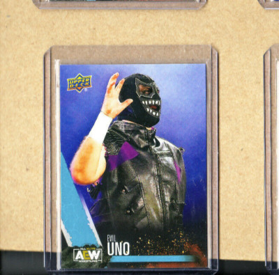 Evil Uno-AEW-2021 Upper Deck 1st Ed Card-#59-All Elite Wrestling-Near ...