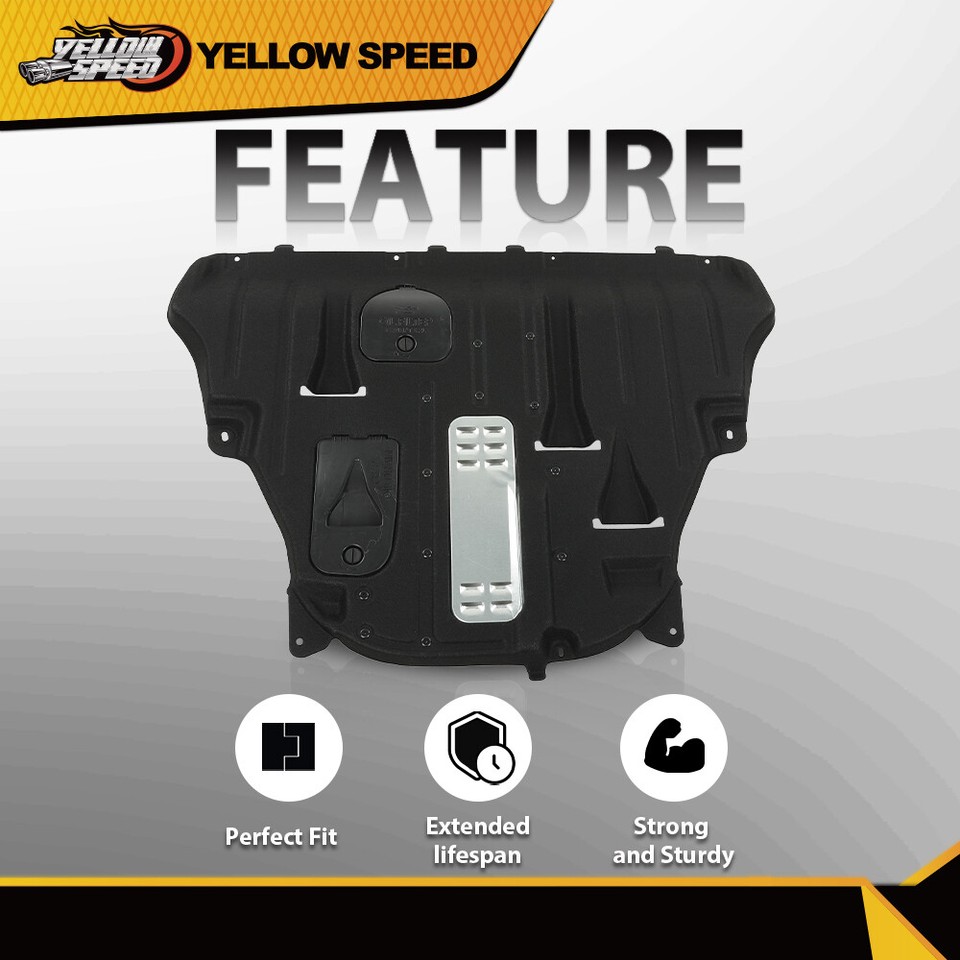 Engine Splash Shield Fit For 2015-2018 Jeep Cherokee Center 68102261AG ...