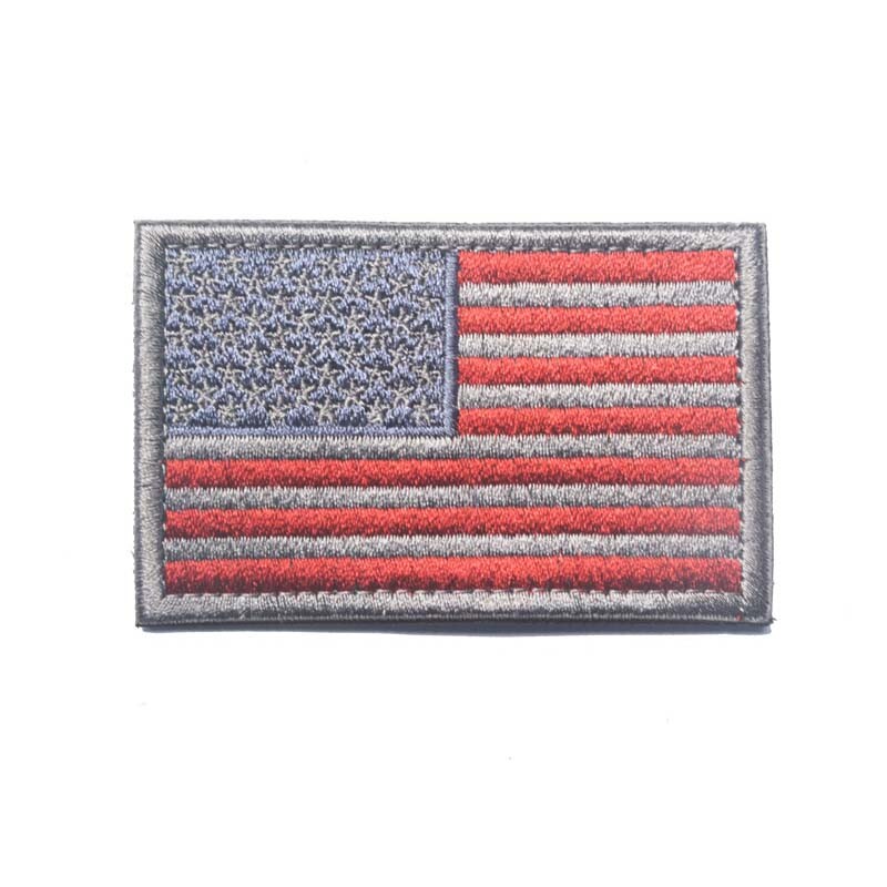 United States America Flag Iron Sew On Patches Crafts Fabric ...