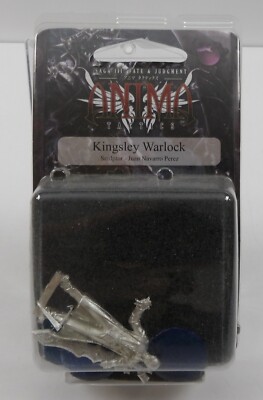Anima Tactics: Kingsley Warlock NIB wargame miniature - Saga III ...