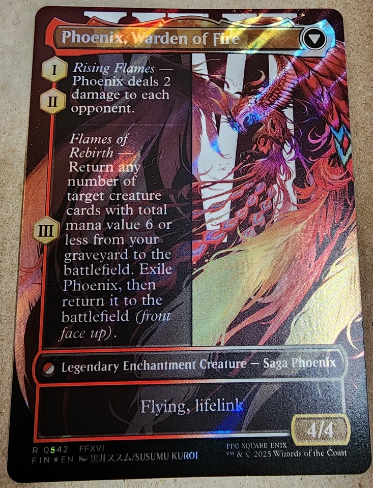 Joshua, Phoenix's Dominant - #542 (Borderless) (Surge Foil) Final ...