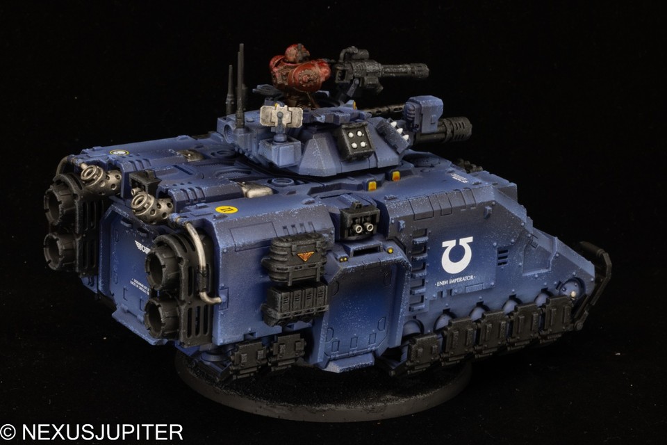 Warhammer 40k space marines repulsor [discounted] - fully painted | eBay