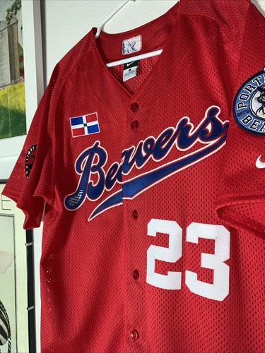Vintage Portland Beavers Minor League Baseball Mesh Stitched Jersey #23 ...