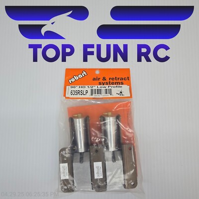 Robart RC 635RSLP 90 Degree HD 1/2 Inch Low Profile Pneumatic Main ...