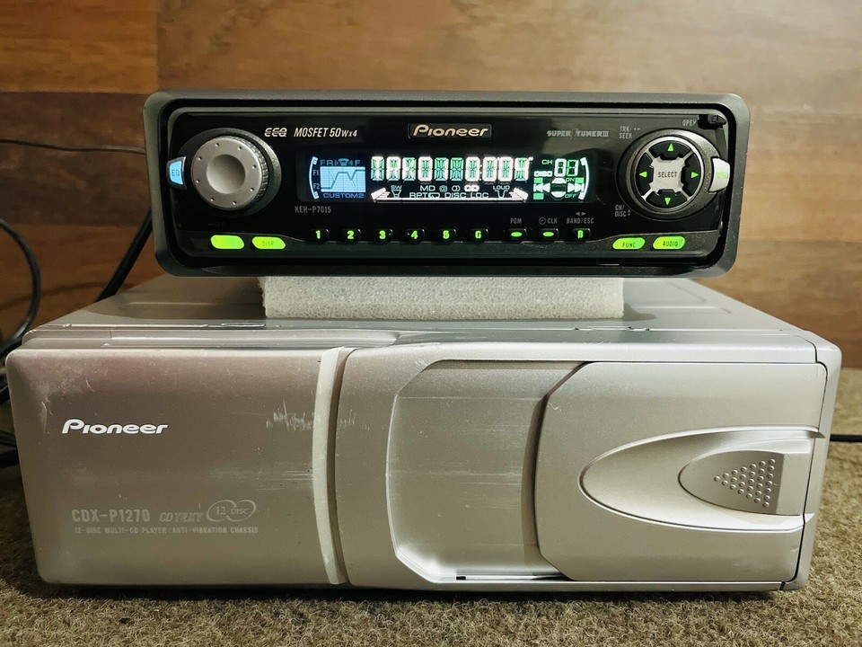 PIONEER CDX-P1270 CD-Chanegr 12 Disc CD Player | eBay