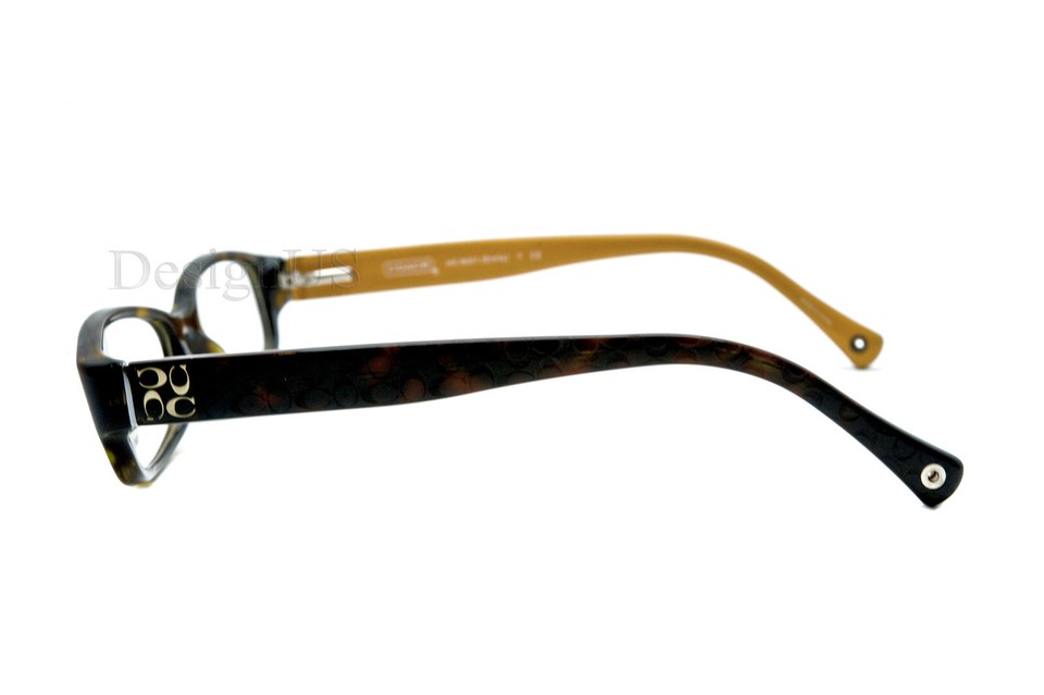 COACH HC6001 (Emily) 5055 (Dark Tortoise) size small 50/15/135 ...