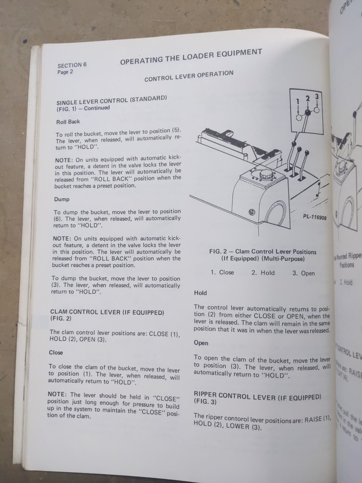 International 250 Series C Loader Operators Manual OMA-L250C-3 | eBay