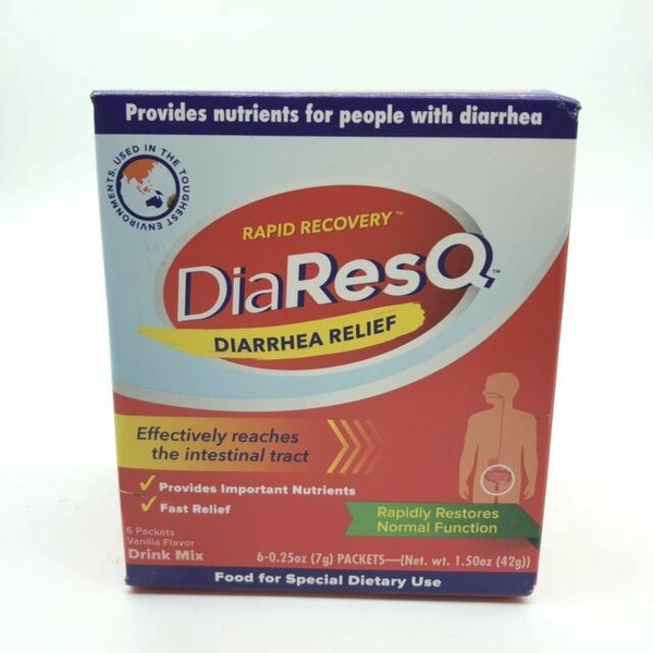 Diaresq Vanilla Diarrhea Relief for Adults 6 Count for sale online | eBay