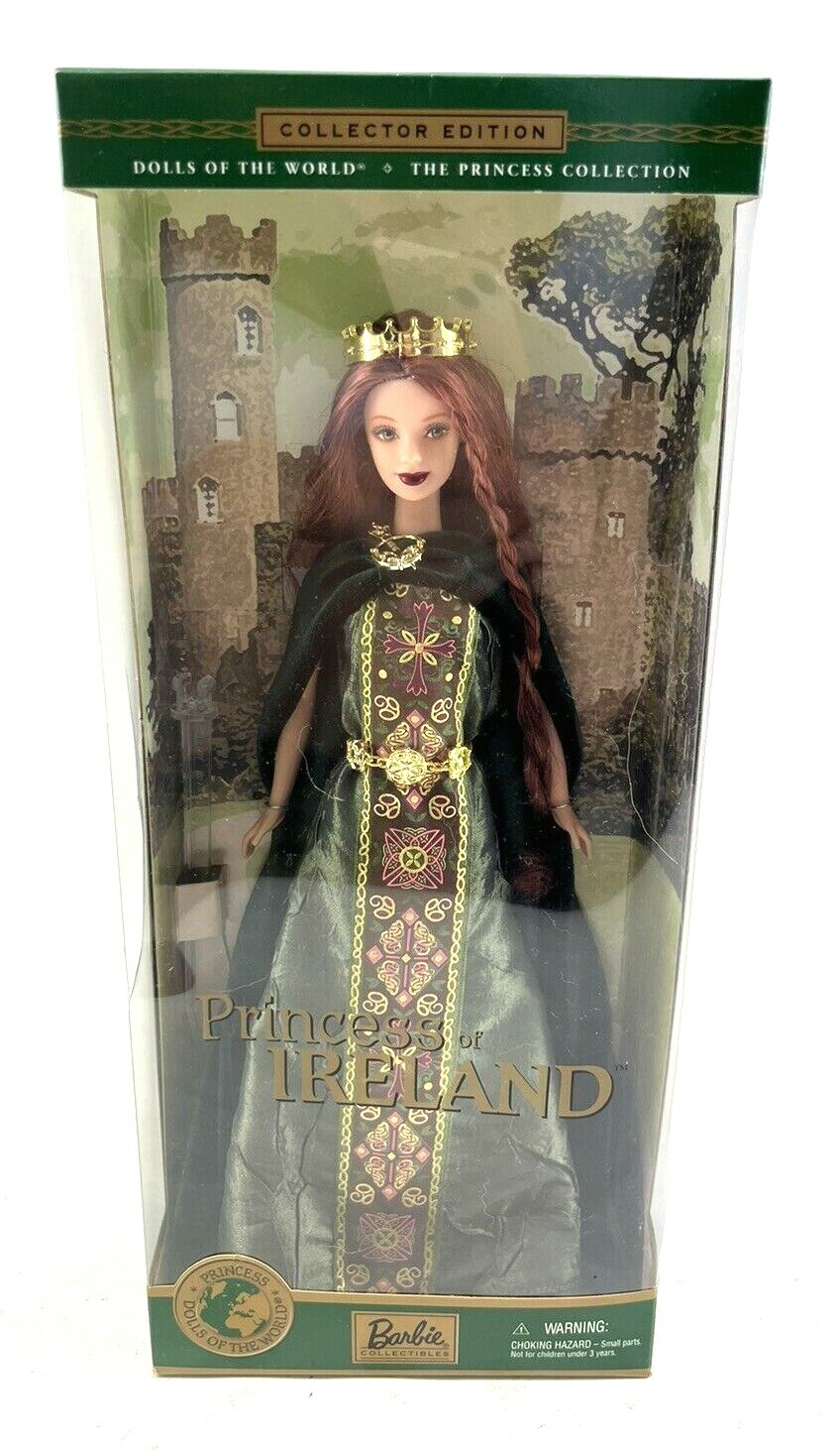 Princess of Ireland Barbie Doll from Dolls of The World #53367 NRFB ...